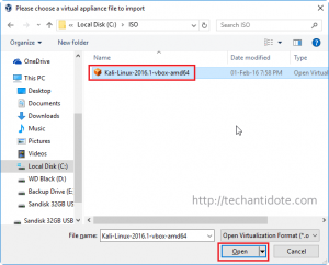 Install Kali Linux in virtualbox (using ova file) - Tech Antidote